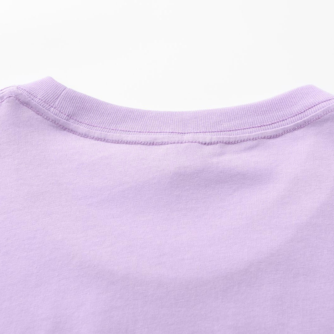 Unisex Solid Soft Violet Crew Neck – ECOTONE BLANKS